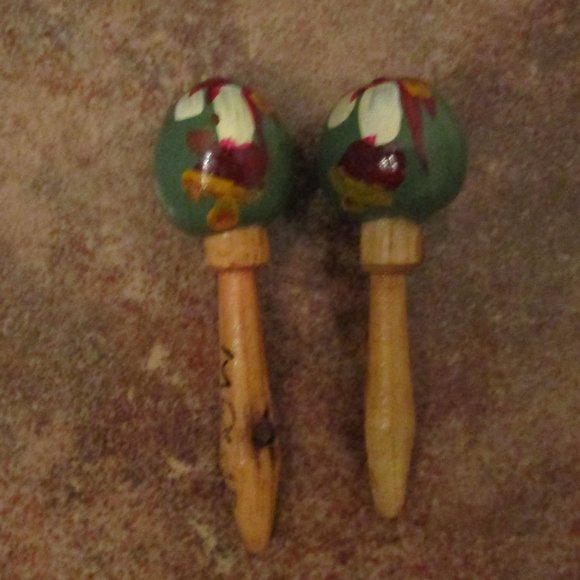 Vintage | Other | Vintage Mini Maracas For Barbie Doll Pair Miniature ...
